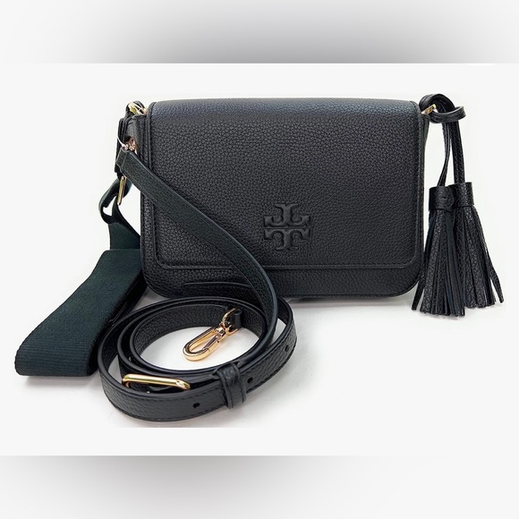 Tory Burch | Bags | Tory Burch Thea Web Flap Crossbody Womens Bag ...